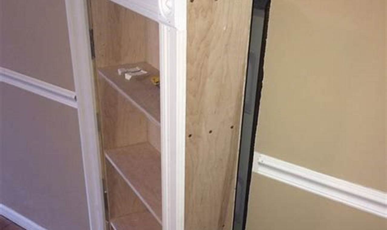 Build Your Own: DIY Secret Bookcase Door Plans