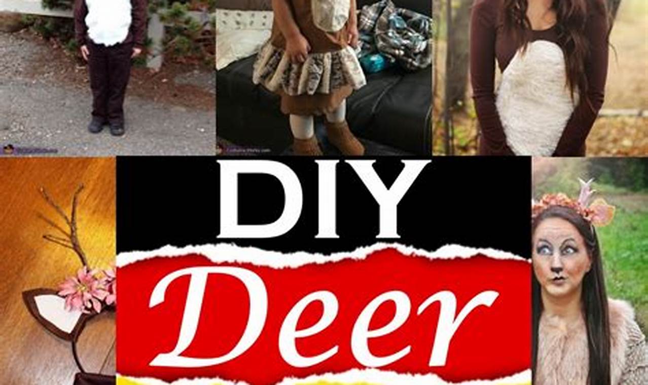DIY Deer Outfit: Easy Deer Costume Ideas & Tips