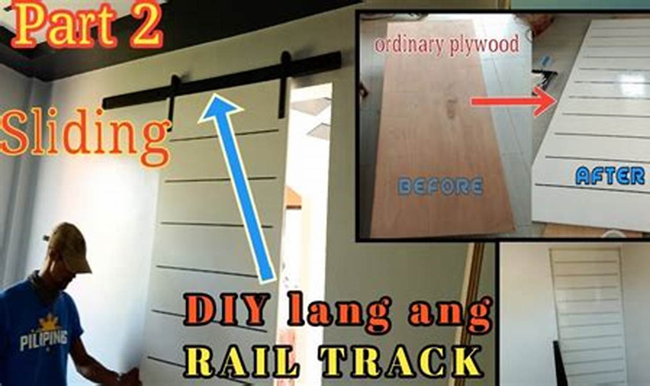 DIY Sliding Door Track: Easy Install & More!