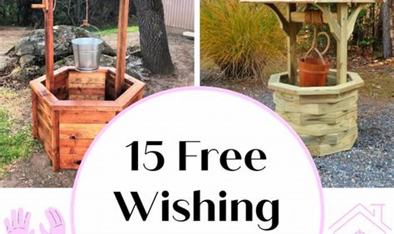 Easy DIY Wishing Well Plans You Can Build Now!
