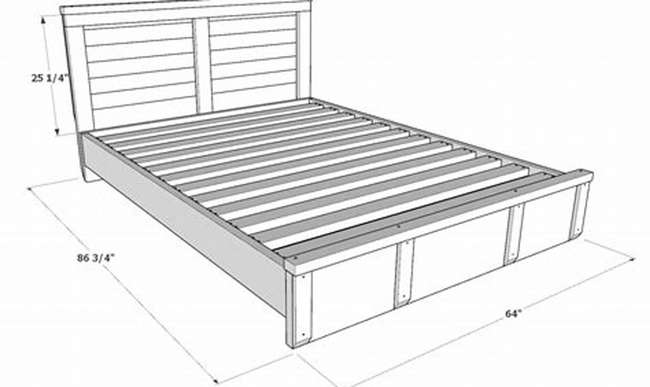 DIY Queen Bed Frame Plans: Build Your Dream Bed!