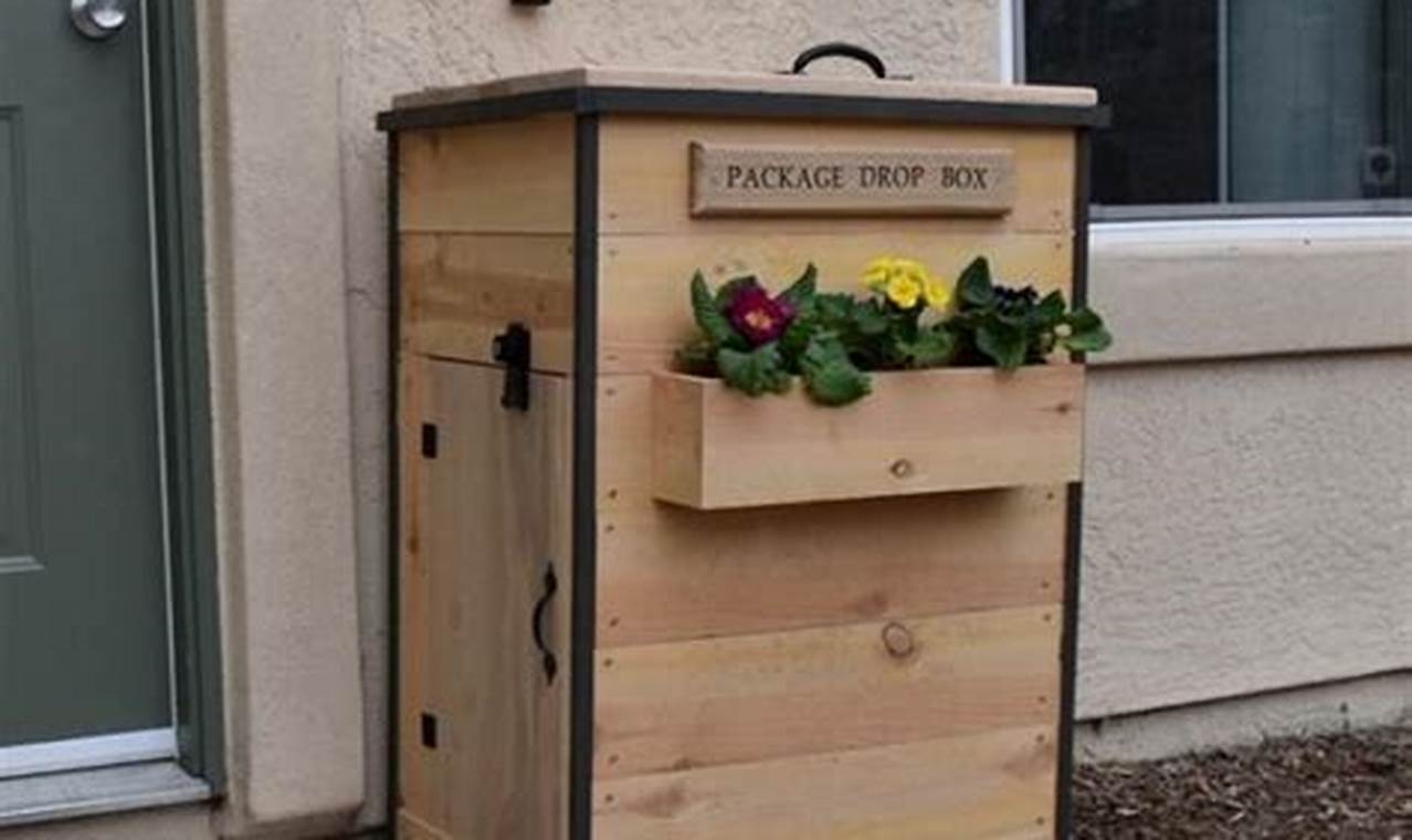 DIY Security: Build Parcel Drop Box Plans [Easy Guide]