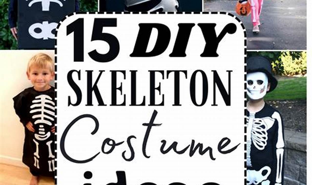 Spooky DIY Skeleton Outfit: Ideas & How-To's