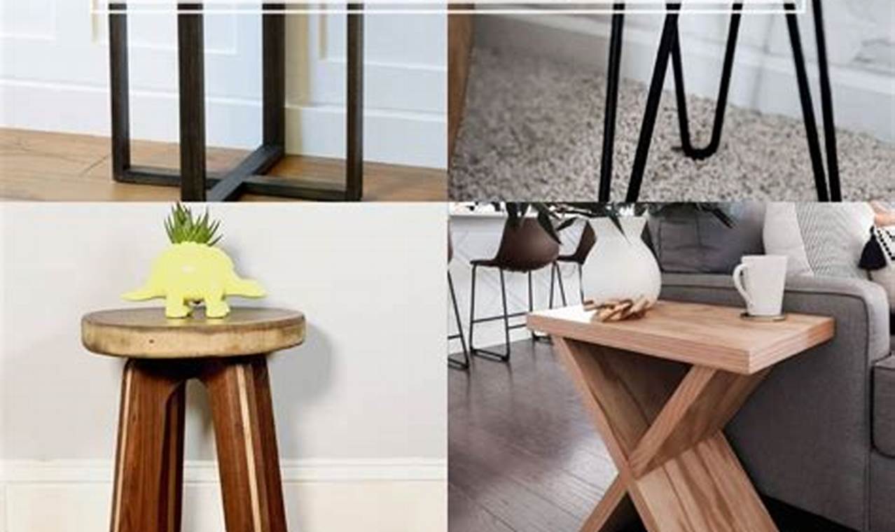 Easy DIY End Table Plans: Build Your Dream Table!