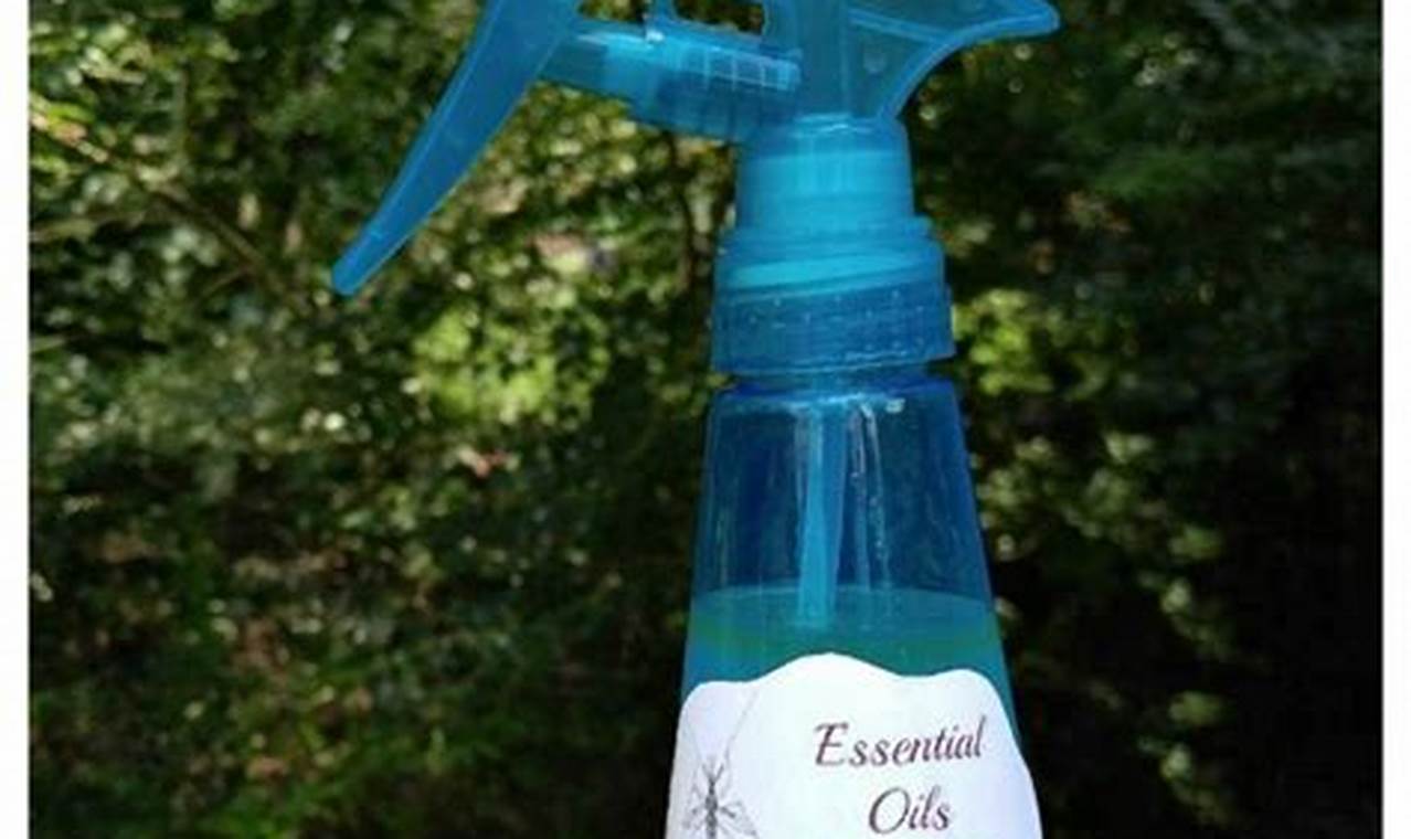 Easy DIY Essential Oil Insect Spray Recipe: Repel Bugs!