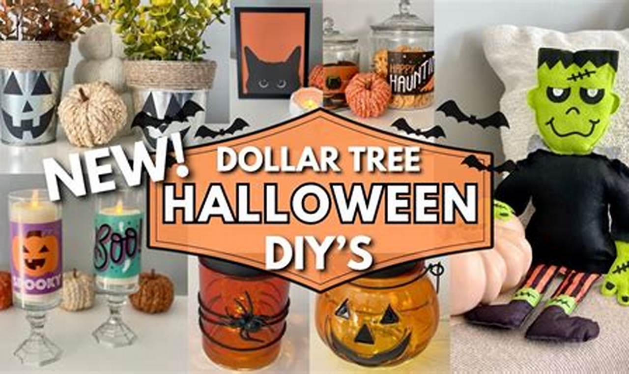 Cheap & Spooky: Dollar Tree Halloween DIY 2024 Ideas