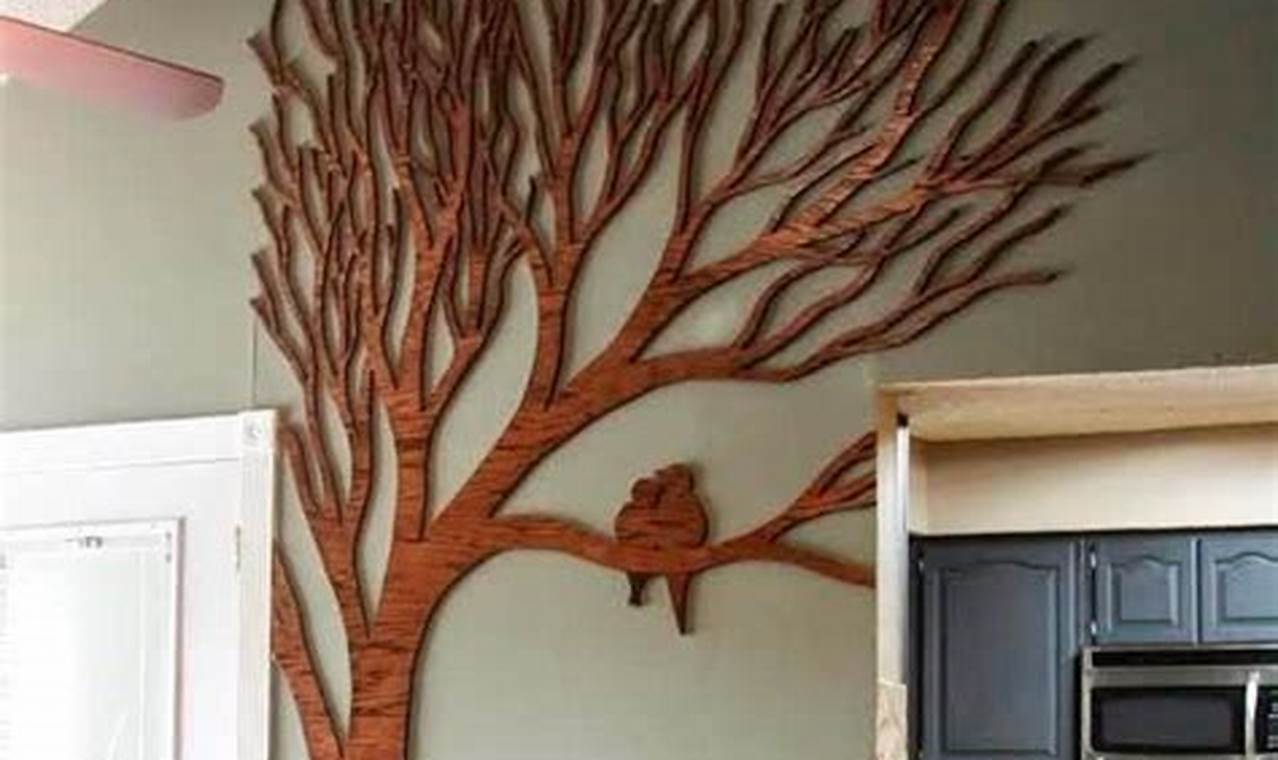 Easy DIY Tree on Wall: Festive & Space-Saving Ideas