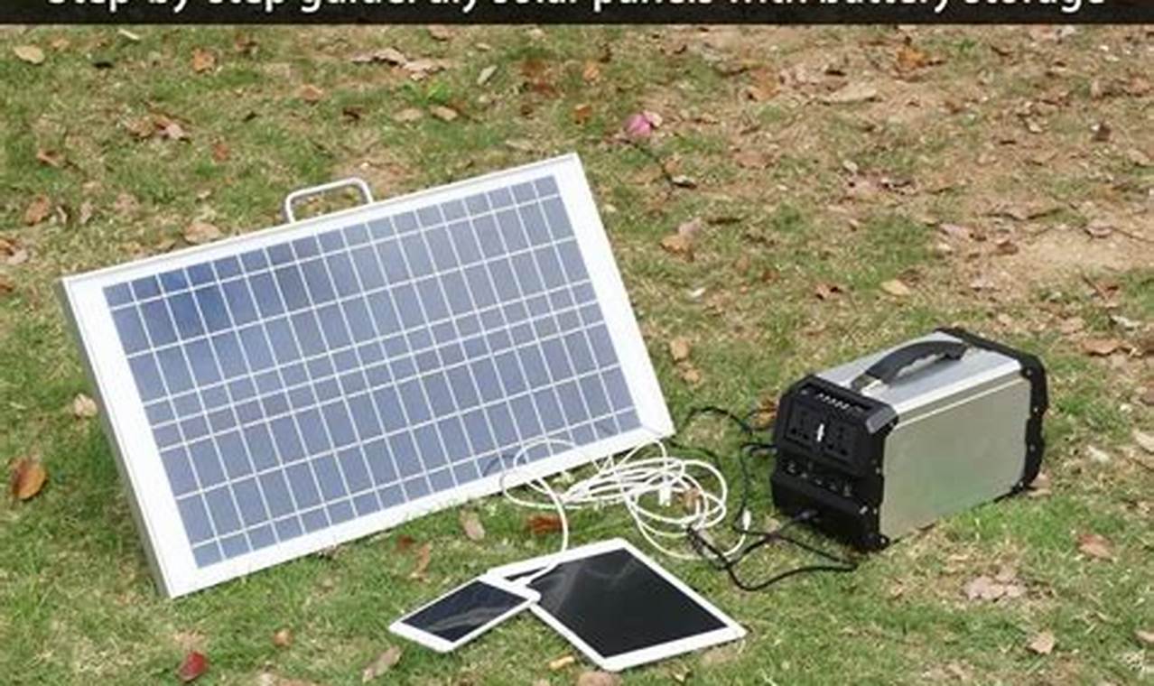 DIY Solar Panels + Battery Storage: Ultimate Guide!