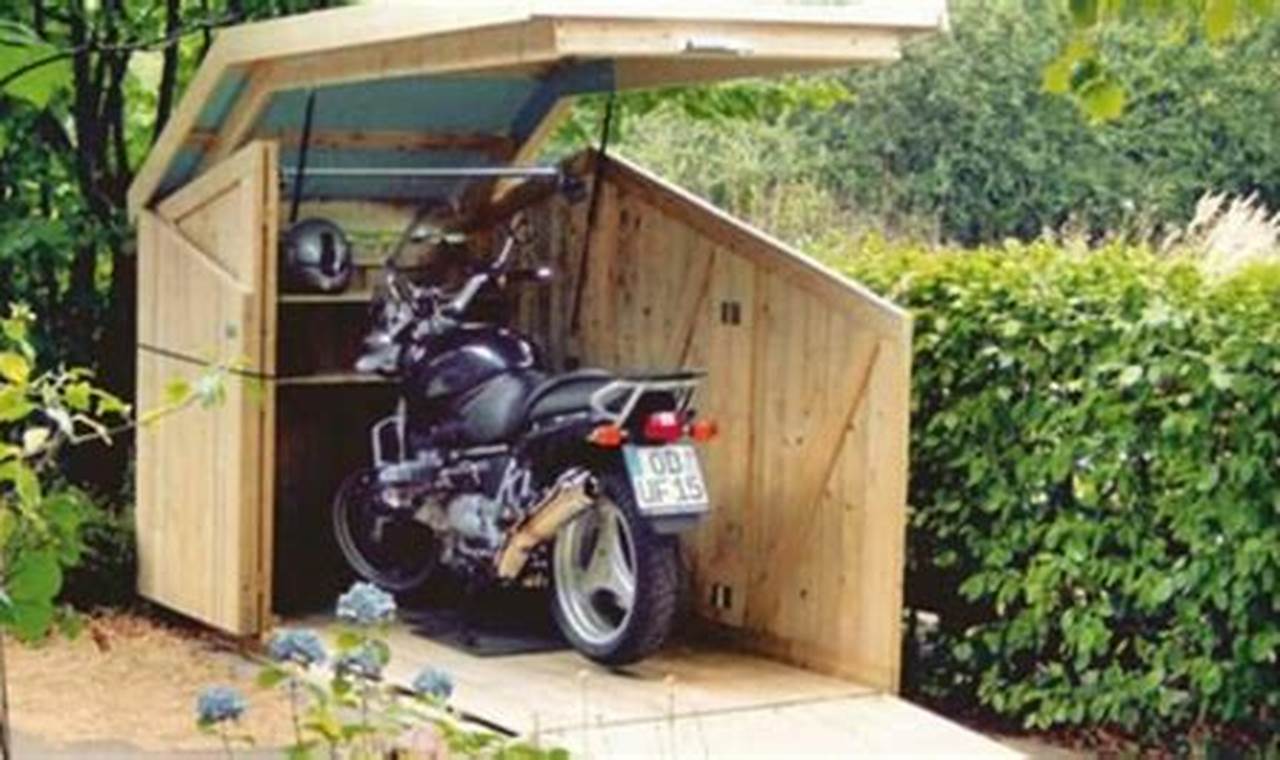 Build a DIY Motorcycle Storage Shed: Project Guide
