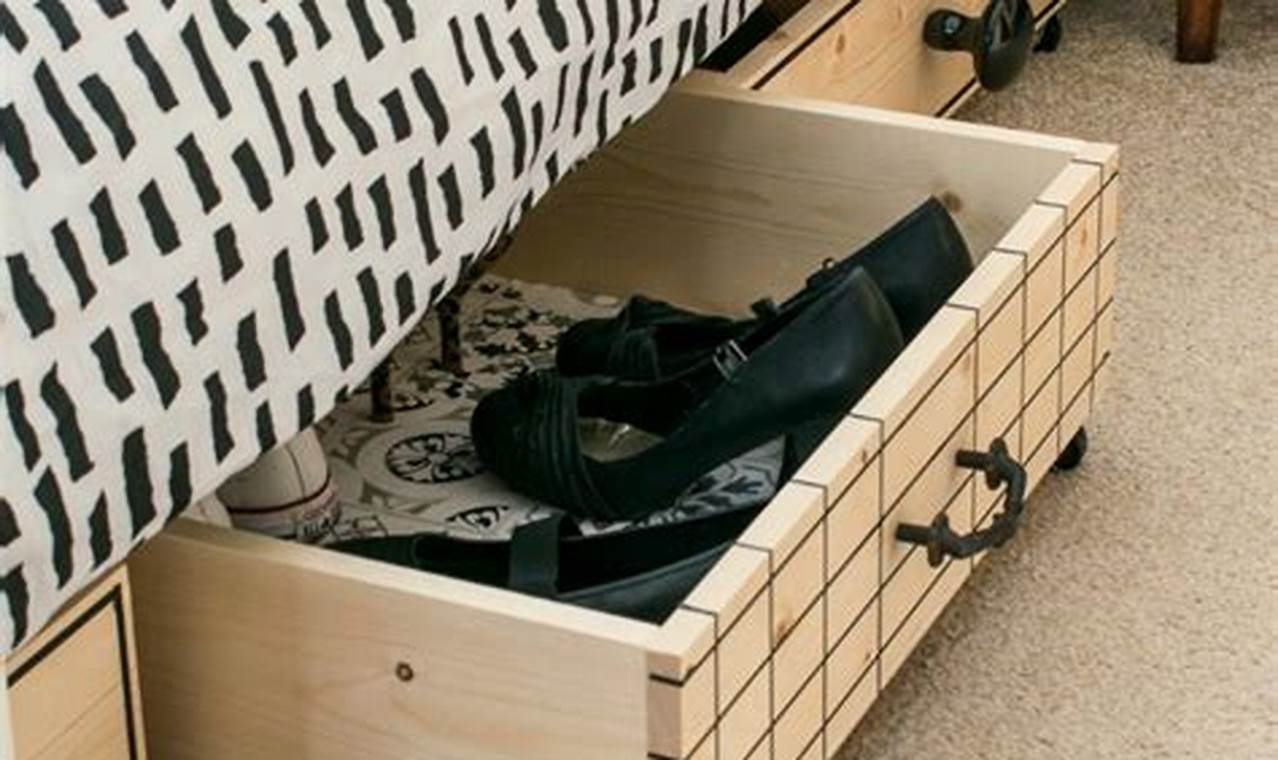 Clever DIY Under Bed Storage Ideas Today!
