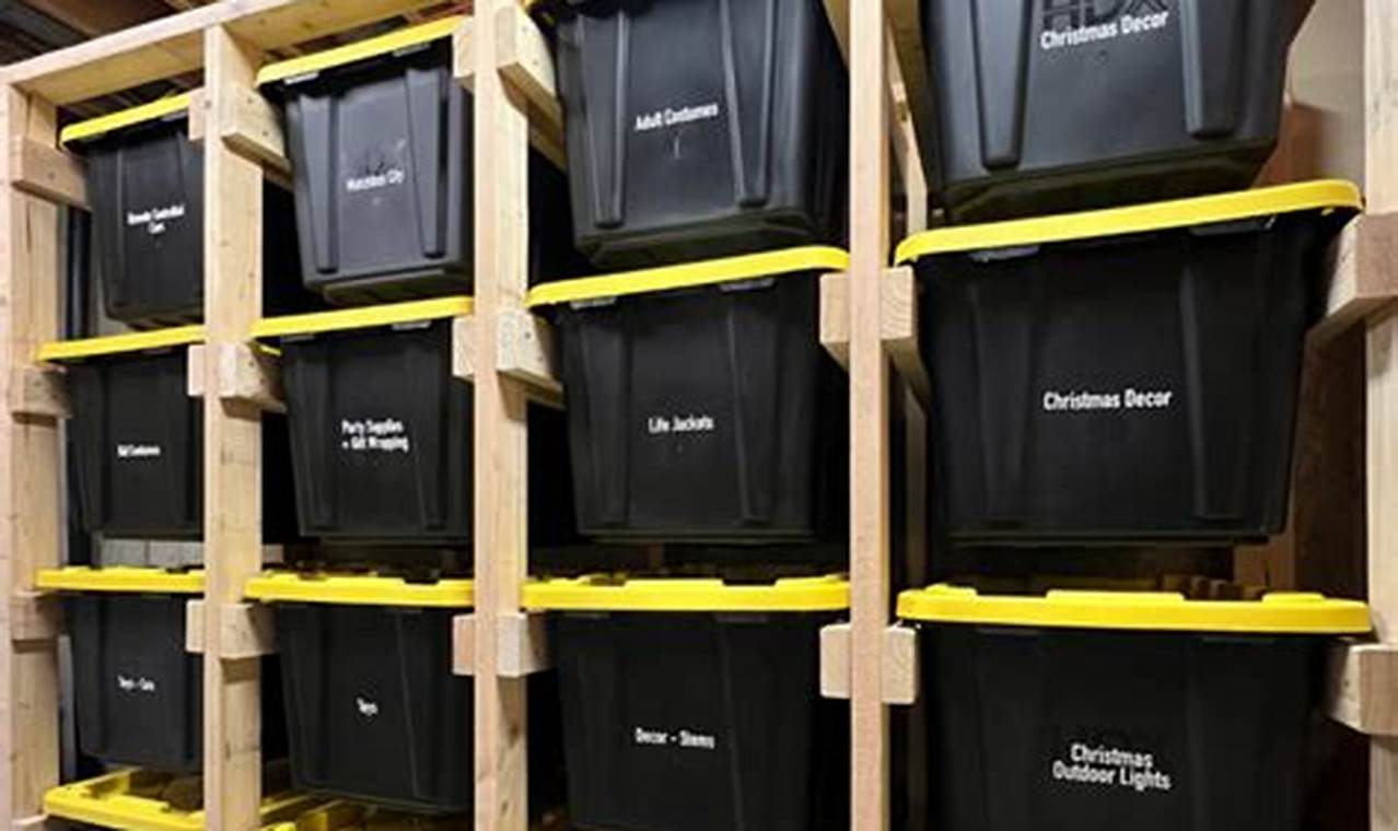 Clever DIY Bin Storage Ideas & Solutions