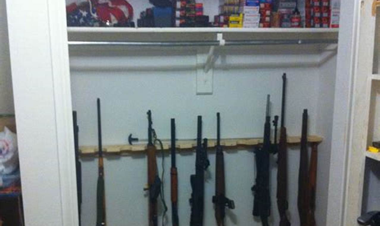 Clever DIY Gun Storage Ideas & Secure Solutions