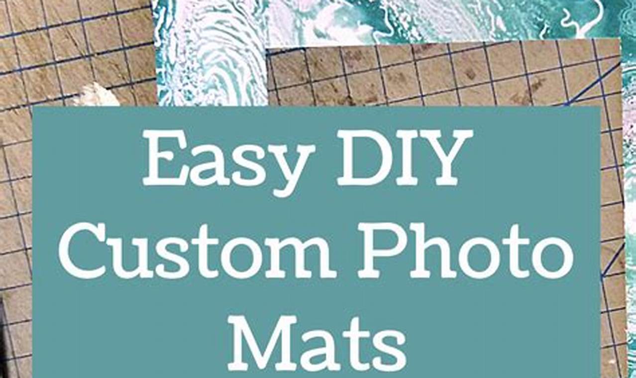 Easy DIY Frame Mat Ideas: Custom Look for Less!