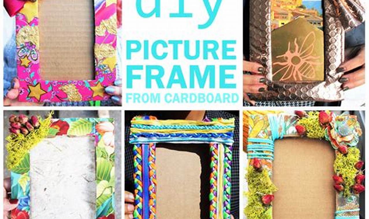Easy DIY Cardboard Frames: Creative & Cheap