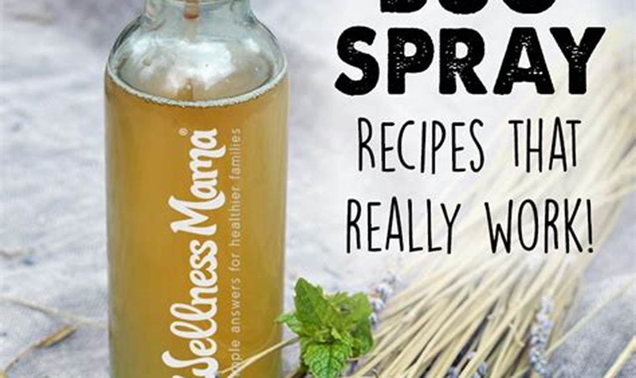 Easy DIY Insect Bug Spray Using Essential Oils Today!