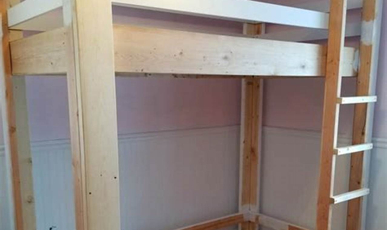 Build a DIY Loft Bed Frame: Maximize Space!