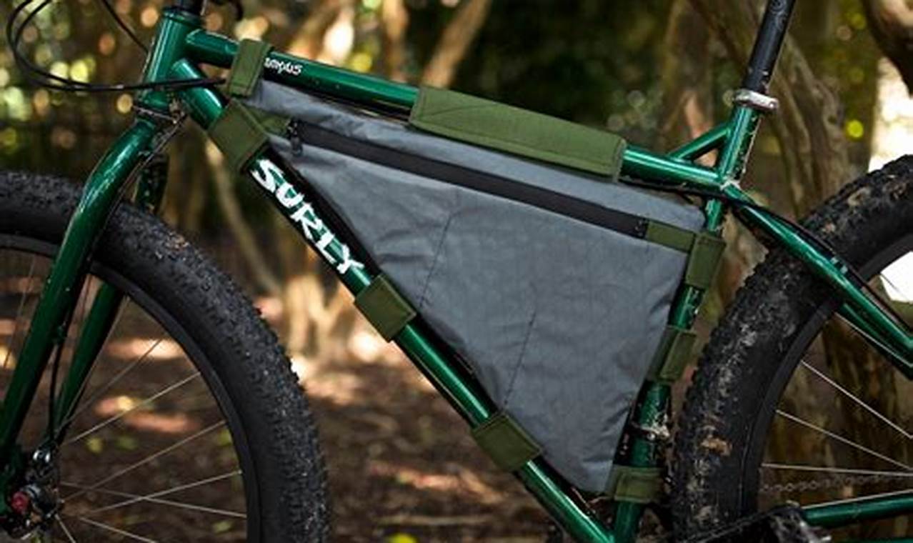 Build a Custom DIY Bicycle Frame Bag: Your Guide