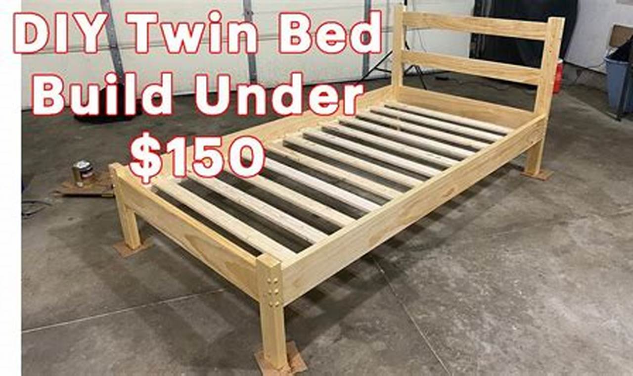 Build Your Own: DIY Twin Bed Frame Plans & Ideas