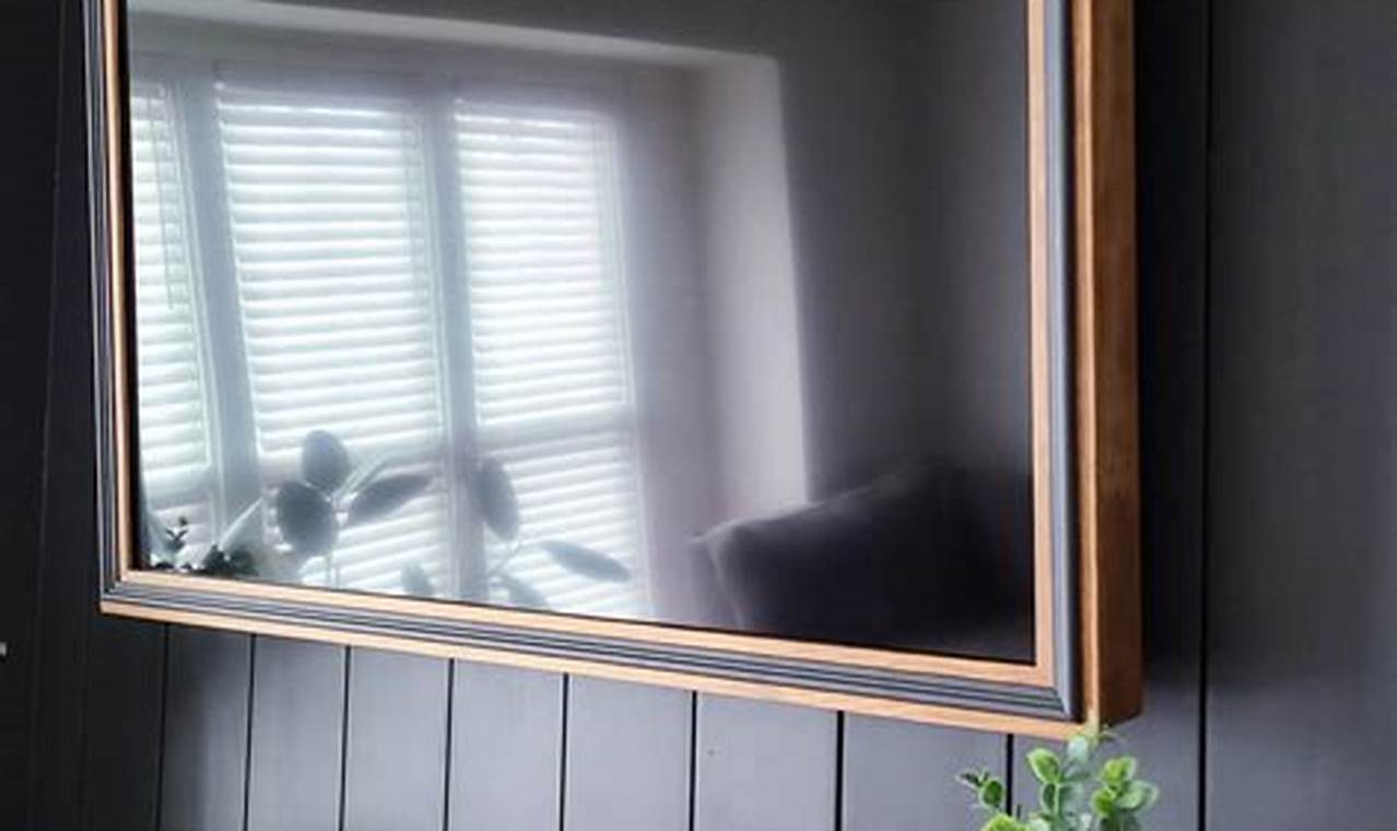 Easy DIY Picture Frame TV: Hide Your Screen in Style!