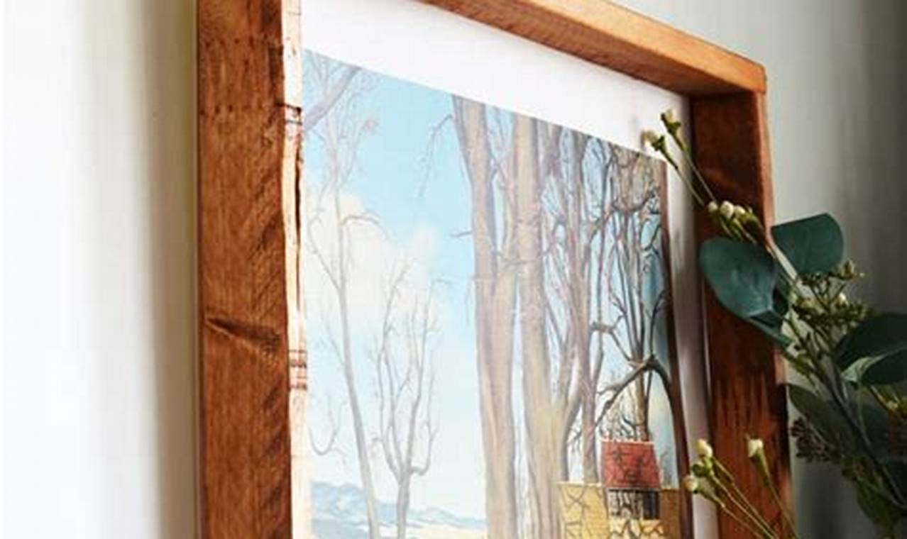 Easy Frame DIY Art Ideas: Create Custom Masterpieces