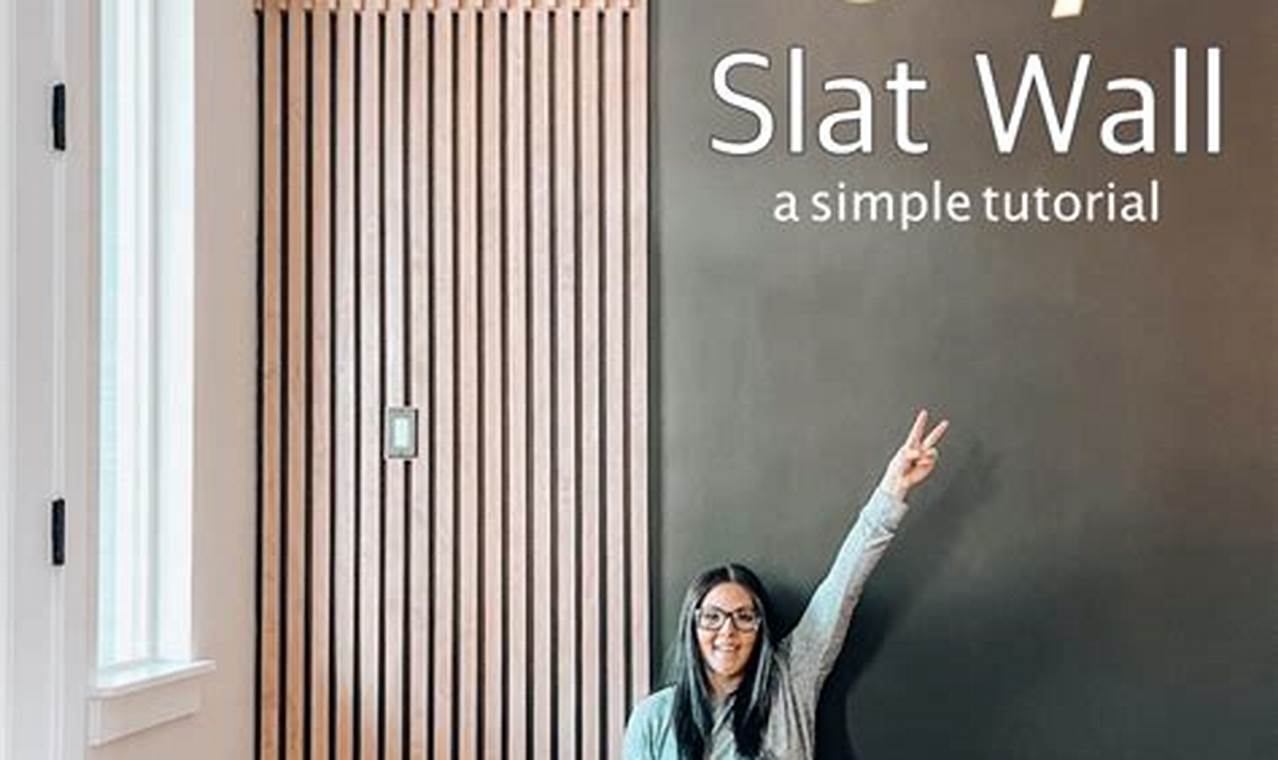 DIY Slat Wall: Design Your Perfect Wall Storage Now!