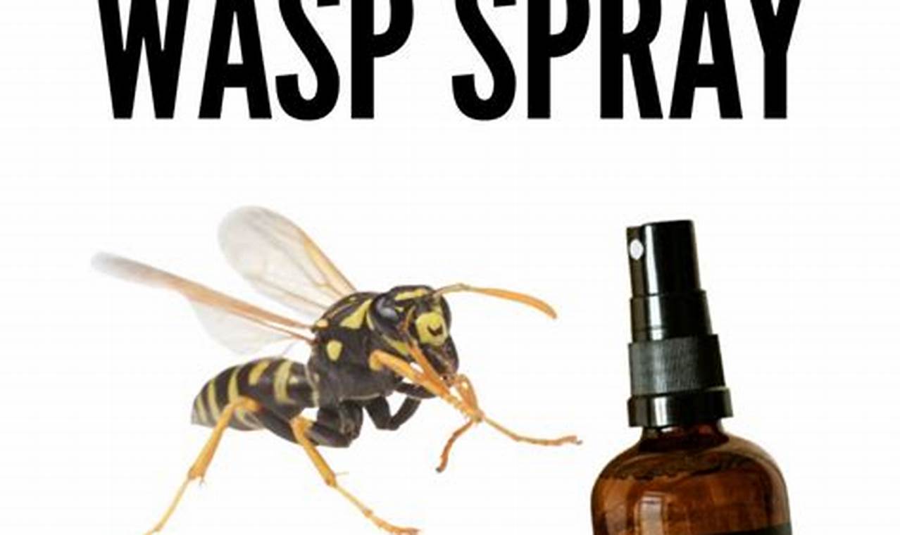 Easy DIY Wasp Spray: Recipes & Safe Use Guide