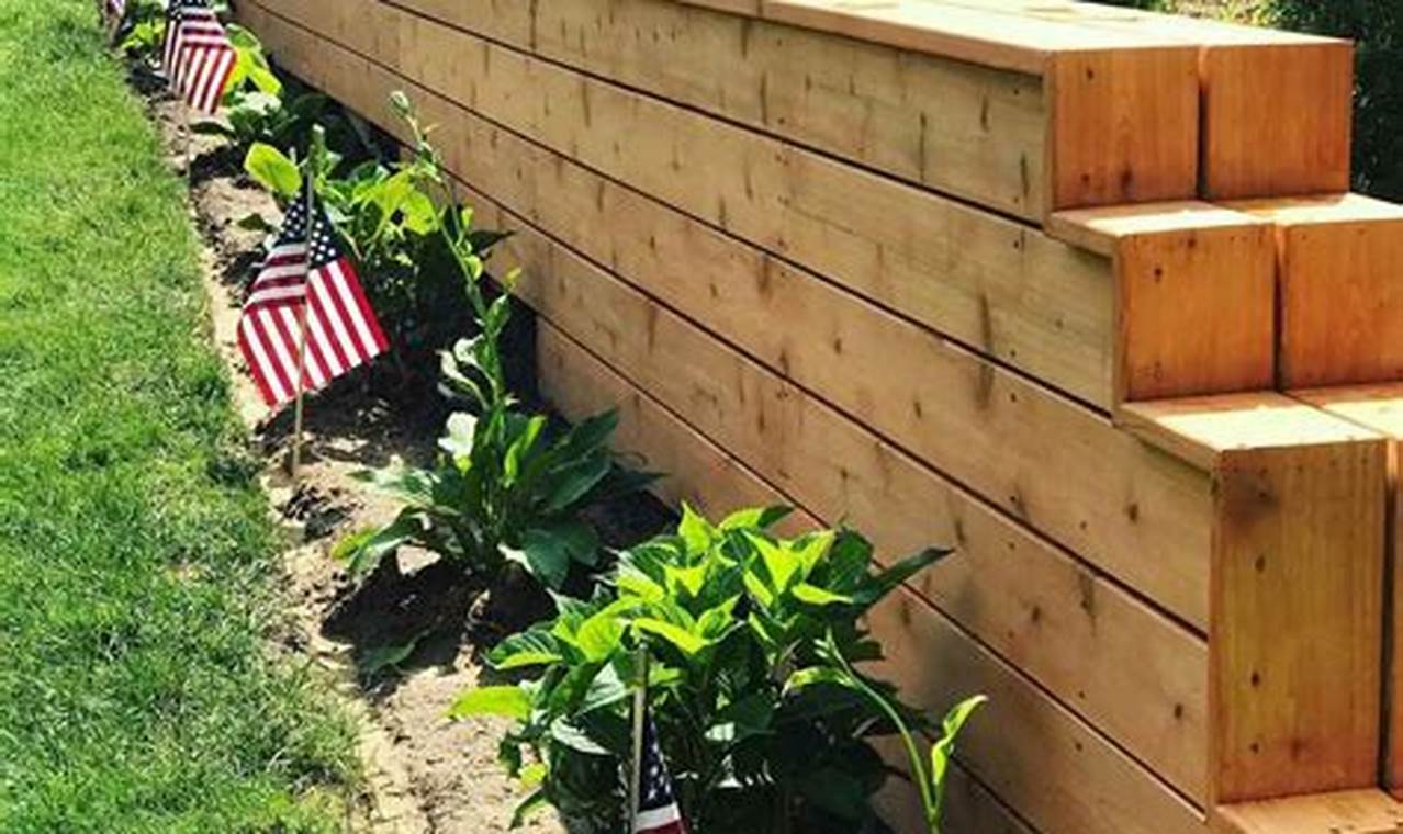 Build a DIY Wood Retaining Wall: Easy Step-by-Step Guide