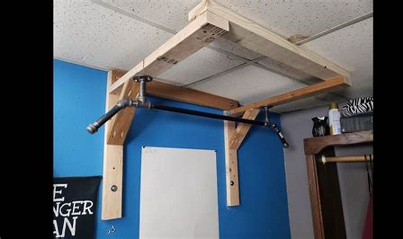 Build Your Own: DIY Pull Up Bar Wall Mounted Guide!