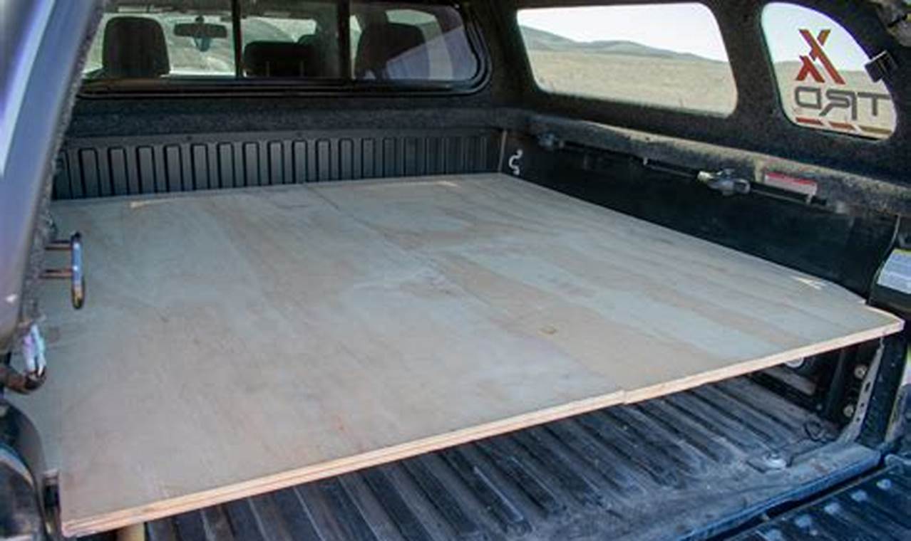 DIY Truck Bed Sleeping Platform: Build Your Dream Bed!