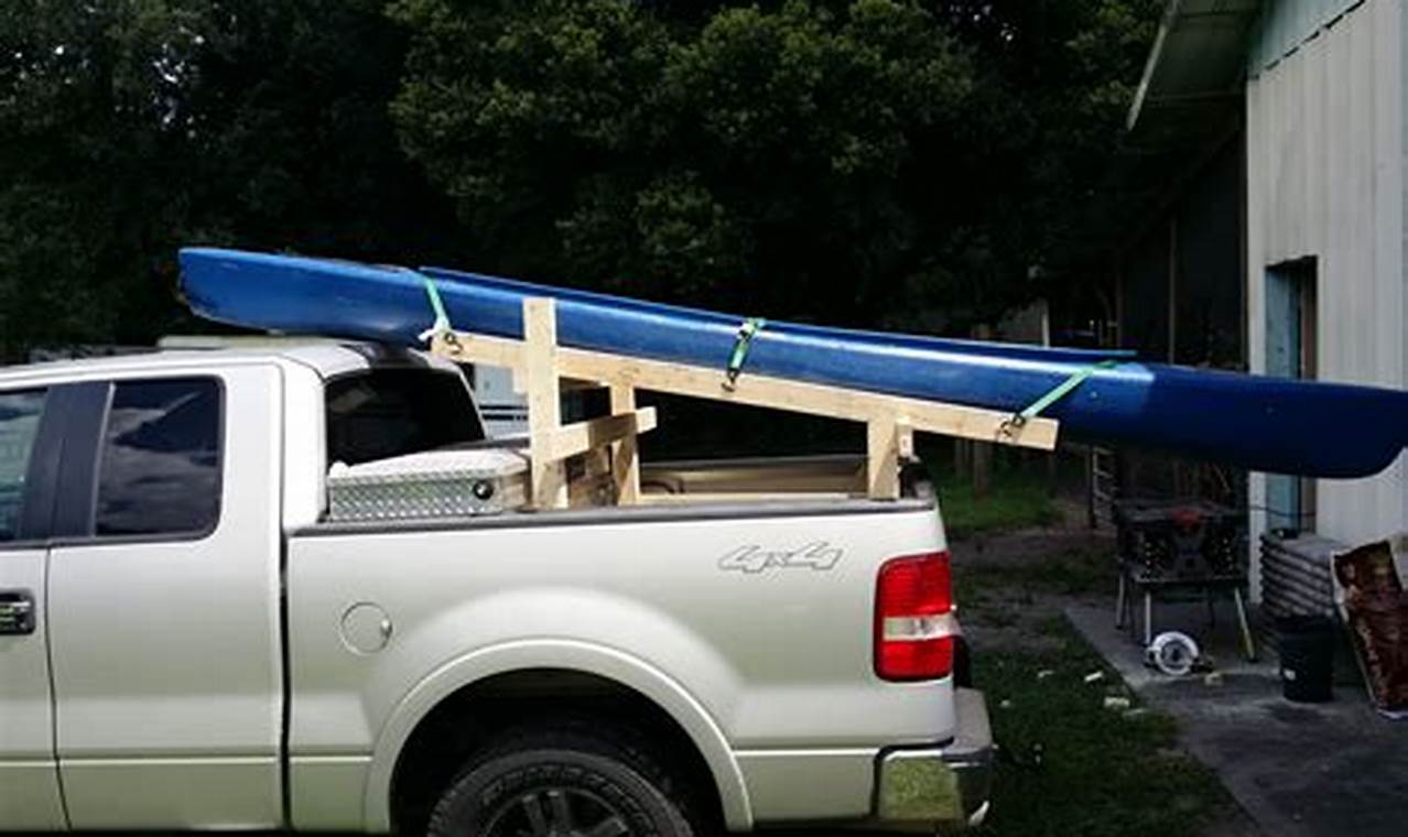 Build Your Own: DIY Truck Bed Kayak Rack Plans & Ideas