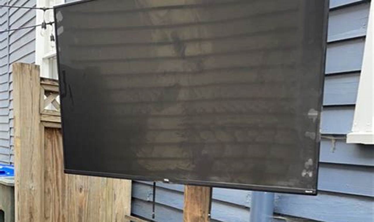 Build a Better DIY Outdoor TV Stand Today!