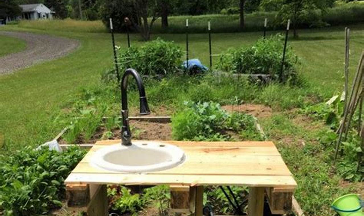 Easy DIY Outdoor Sink Station Ideas for Your Yard!