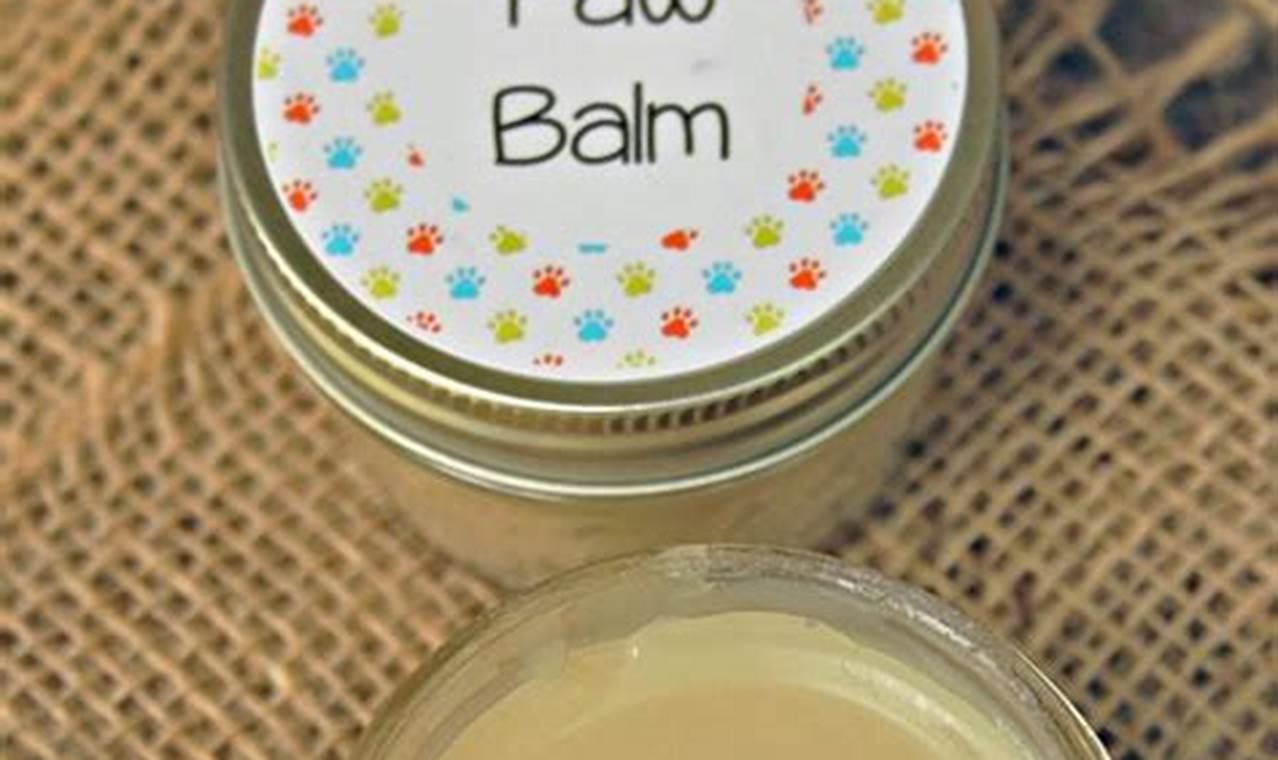 Best DIY Paw Balm for Dogs: Simple & Soothing Recipes!