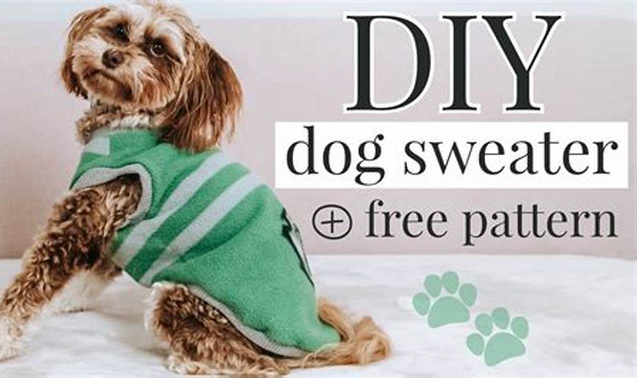 Easy DIY Dog Jumper: Free Patterns & Guides