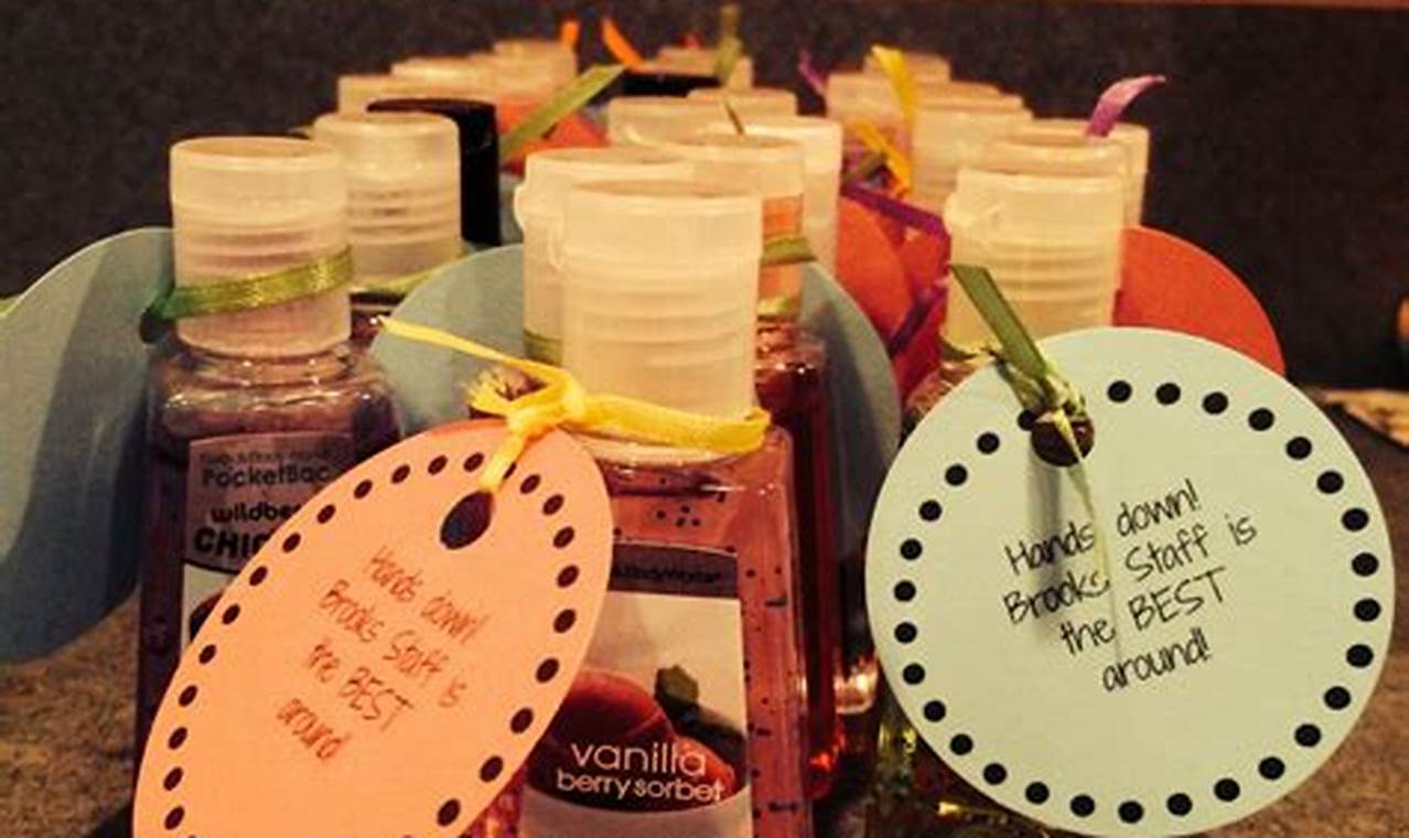 Easy DIY Staff Appreciation Gifts Ideas (+More!)