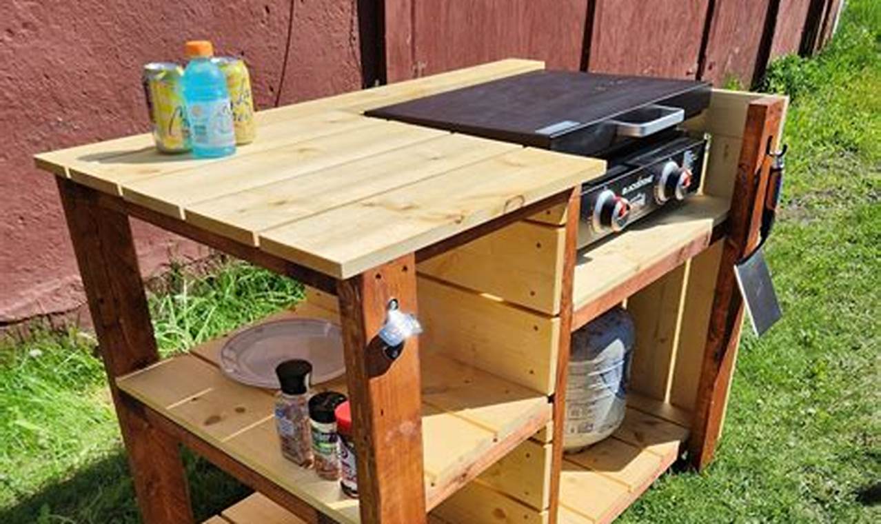 Custom DIY Blackstone Stand: Build Your Own Grill Station