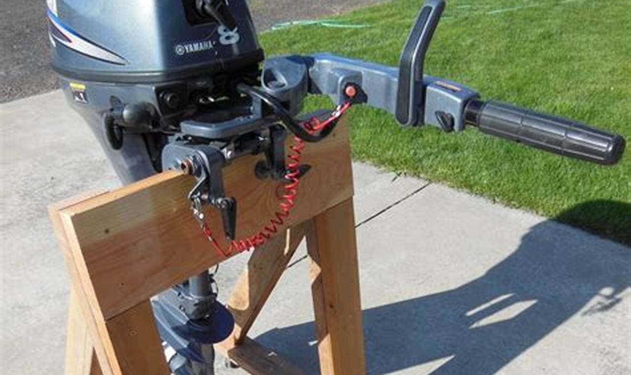 Build a Strong DIY Outboard Motor Stand: Plans & Guide