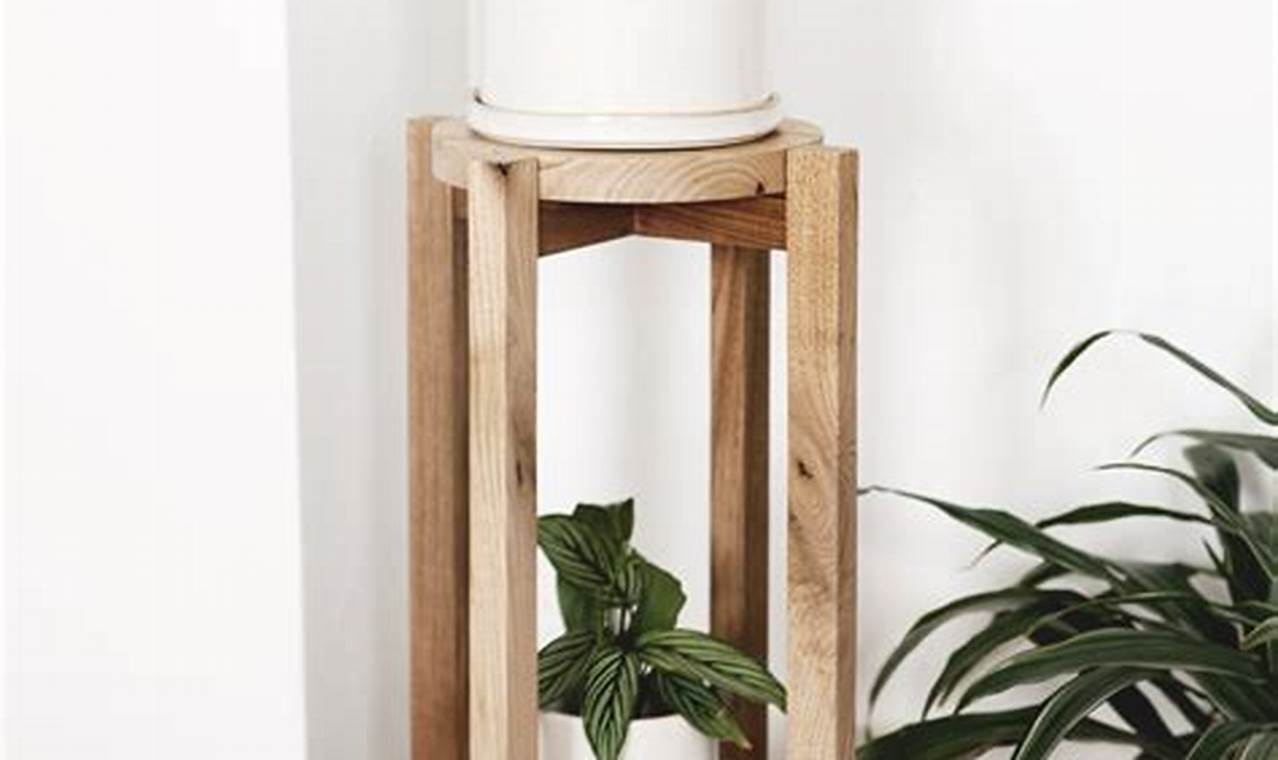 Easy DIY Wood Stand: Plans & Ideas For You