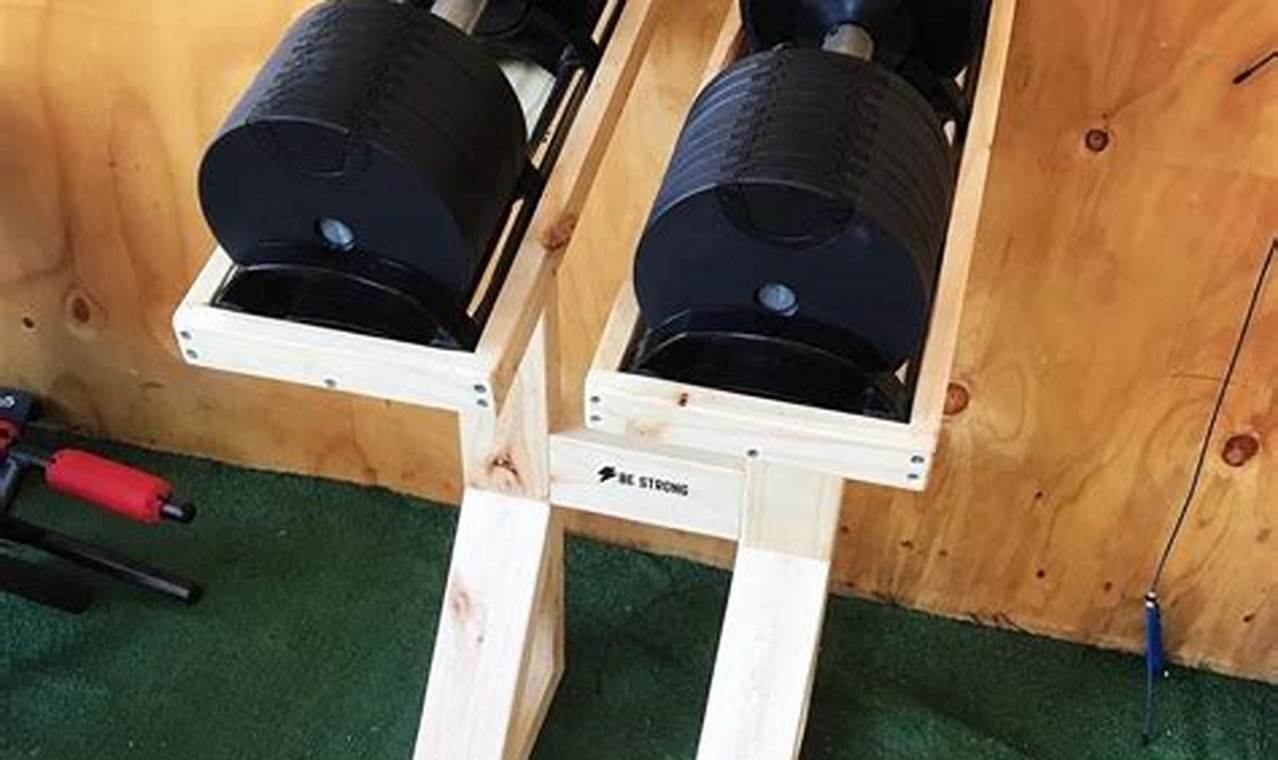 Build a Better DIY Dumbbell Stand: Plans & More!