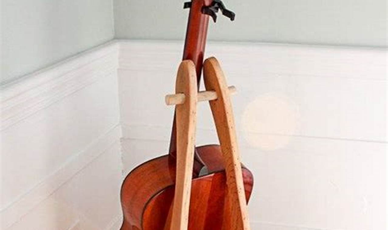 DIY Wood Guitar Stand: Build Your Own Stylish Support