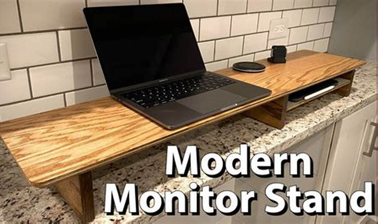 DIY Monitor Stand Magic: Build Your Own!