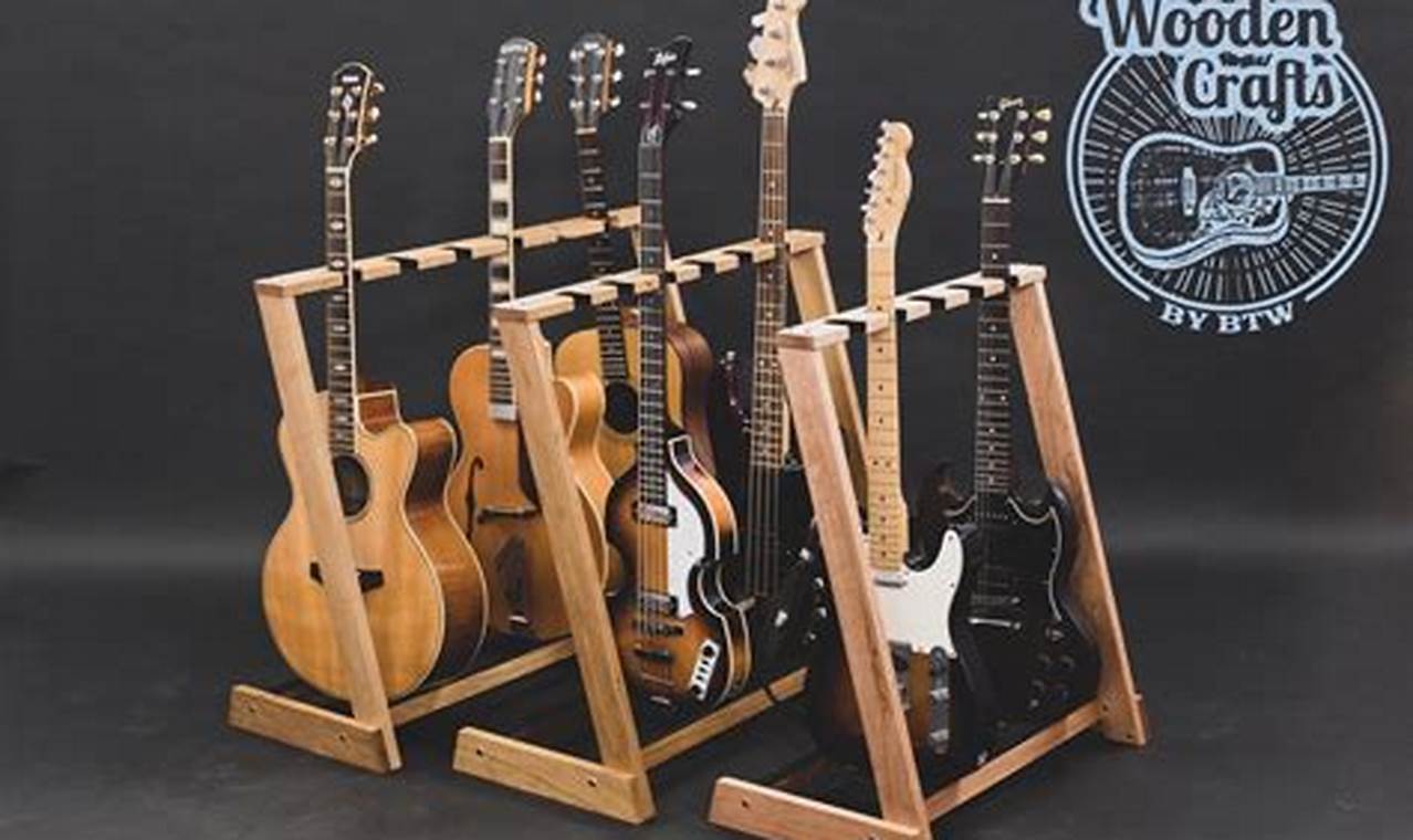DIY Guitar Stand Wood: Build Your Own Musician's Stand!