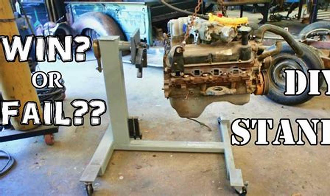 Build a Better DIY Engine Stand: Plans & Tips