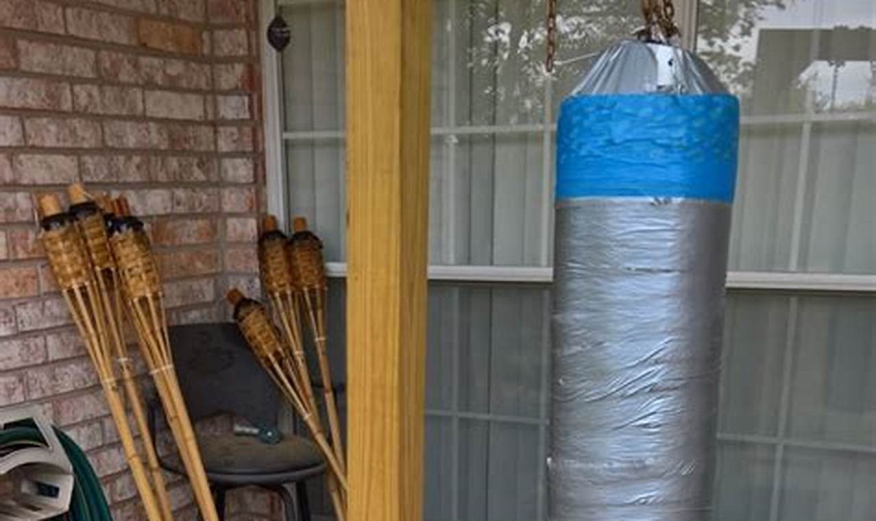 Build a Pro DIY Boxing Bag Stand: Plans & Guide