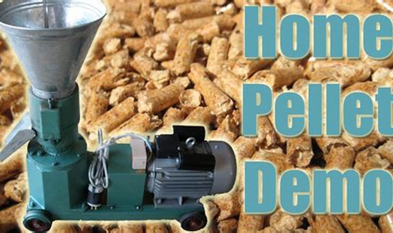 Make DIY Wood Pellets: Fuel From Wood Waste