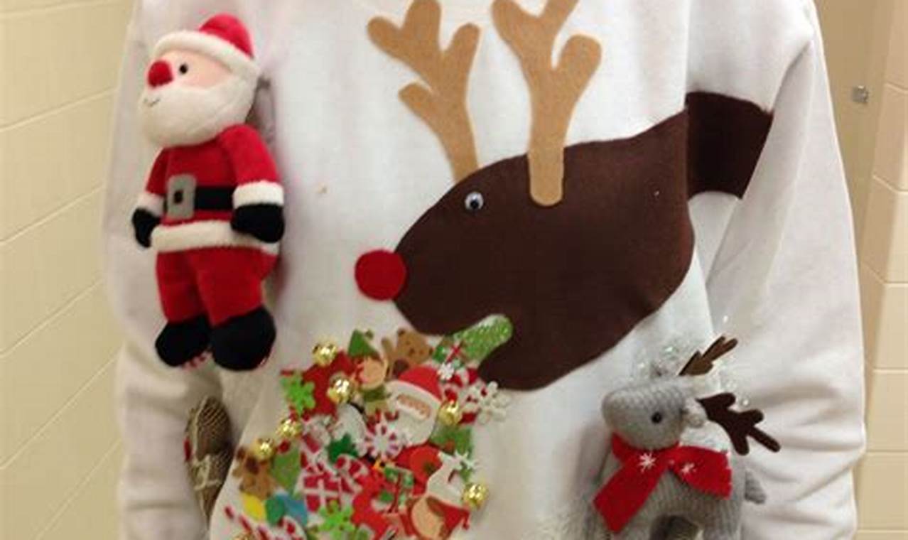 Make a DIY Tacky Christmas Sweater: Fun & Festive!