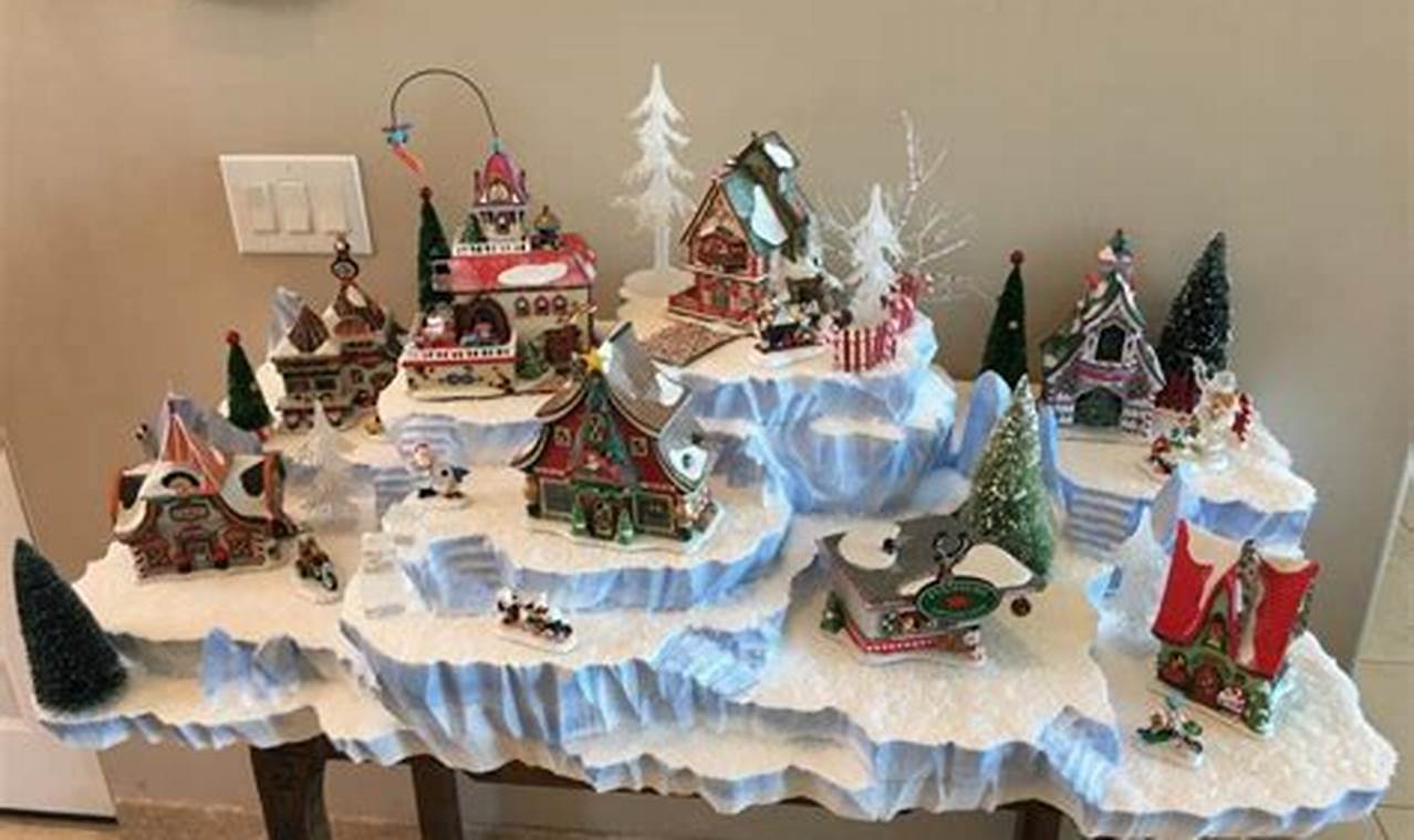 Build Your Dream: DIY Christmas Village Platform Magic