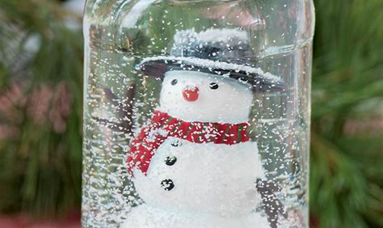 Festive Fun: DIY Christmas Snow Globe Ideas!
