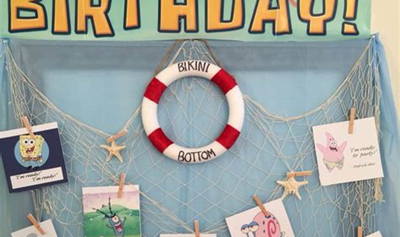 Fun & Easy Spongebob DIY Decorations: Decor Ahoy!