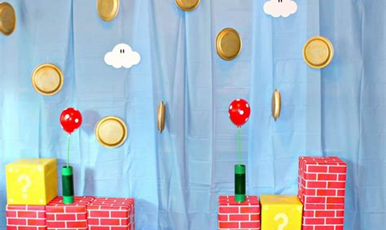 Level Up Your Decor: DIY Mario Decorations You Can Make!